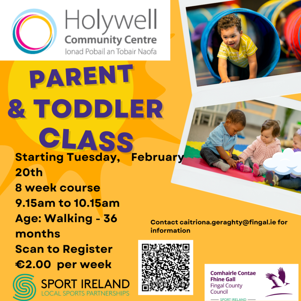 Parent and Toddler class | Holywell Community Centre